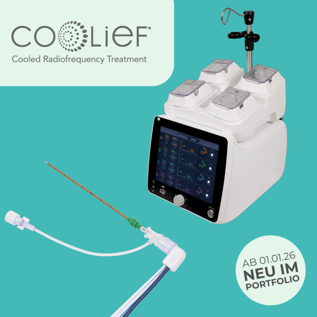 Coolief® Cooled RF-Therapy – Koglek Medizintechnik